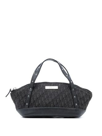 Dior mini sac &agrave; main Diorissimo Trotter Street Chic (2003) - Noir