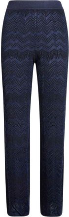 Missoni Pantalons D&eacute;contract&eacute;s - Bleu