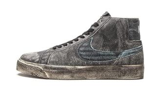 Nike Nike SB Zoom Blazer Mid Premium Chaussures pour homme, Petit style argent&eacute;, 42.5 EU