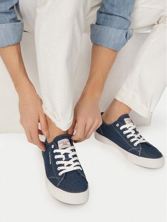 Guess Sneakers aus Stoff CWBEO-ANTONIO-01 WE Dunkelblau