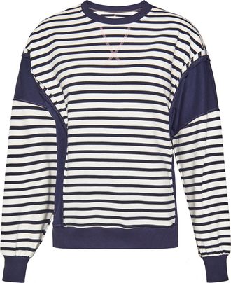 Usha Sweatshirt Frauen Mehrfarbig Wei&szlig;