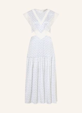 Claudie Pierlot Claudie Pierlot Satinkleid Mit Cut-Outs blau