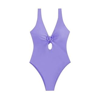 Generic Maillot de bain pour femme athl&eacute;tique &agrave; s&eacute;chage rapide Monokini d&eacute;t&eacute; vintage Push Up Grande taille Maillot de bain rembourr&eacute; Vacances V&ecirc;tements de pla