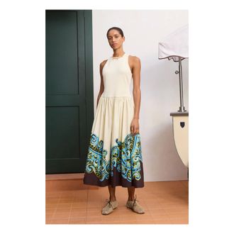 Alemais Robe Natalia Popeline de Coton Bio Al&eacute;mais