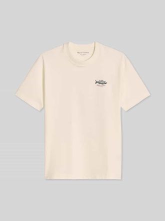 Marc O'Polo Loose Fit T-Shirt aus reiner Baumwolle mir R&uuml;cken-Print