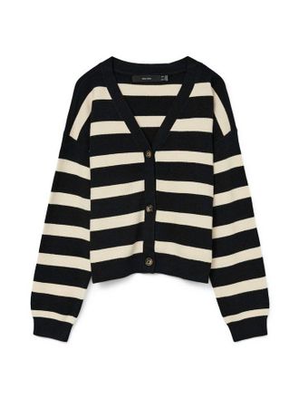 Vero Moda Strickjacke VMSABA FULL NEEDLE LS V-NECK CARDI NOOS