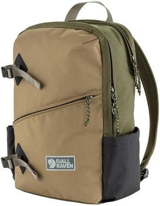 Fj&auml;llr&auml;ven Vardag 17 Backpack Green - Clay