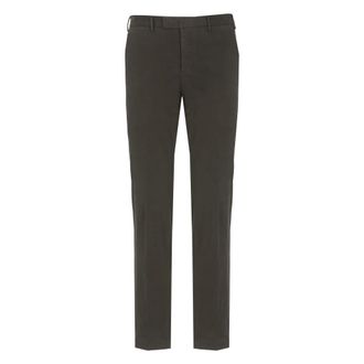 Pantaloni Torino Homme, Pantalons, Vert, Taille: M Pantalon en coton