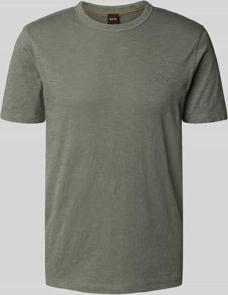Boss Orange by Hugo Boss Regular Fit T-Shirt aus strukturierter Baumwolle Modell TEGOOD