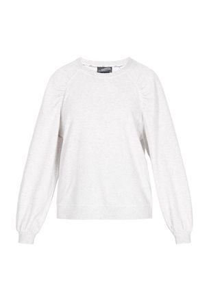 Dreimaster Dreimaster Sweatshirt Frauen cremewei&szlig; meliert