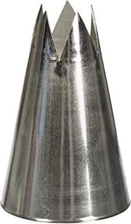 Decora 0263483 TÜLLE F5 IM BLISTERPACK, 18/8 Stainless Steel, Silber/Schwarz