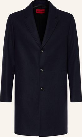 HUGO BOSS Hugo Wollmantel Malte blau