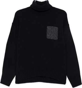 PESERICO Rollkragenpullover - Blau