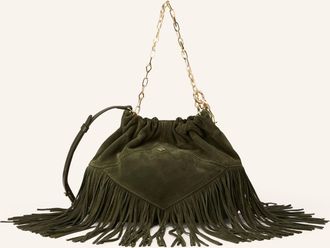 BA&SH Ba&Sh Umh&auml;ngetasche June gruen