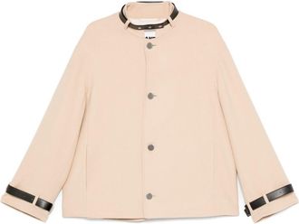Jil Sander Mantel mit G&uuml;rtel - Nude