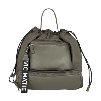 Vic Mati&eacute; Peggy Backpack - Femme - Sacs - Vert - Taille: ONE Size