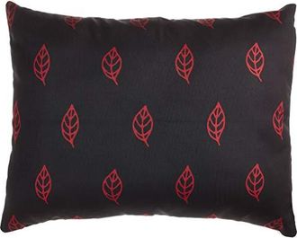 Bonamaison Le Jardin du Lin Kissenbezug Zierkissenbezug Rot-Schwarz Kissenbezug, Für Bett, Auto, Sofa, Haus, Wohnzimmer, Schlafzimmer, Dekoration, 45x60 Cm - Ent