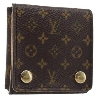 Louis Vuitton Pre-owned &Eacute;tui Accessoires en Toile Monogram - Femme - Pre-owned - Brun - Taille: ONE Size