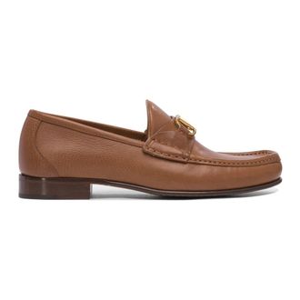 Valentino Garavani VLogo Signature Loafer - - Shoes - Herren - Braun - 40 EU