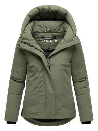 Marikoo Damen Winterjacke Yeminaa mit Kapuze & warmem Fleecefutter