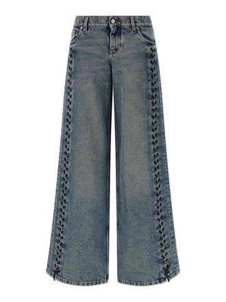 Stella McCartney Straight Leg Jeans - Blau