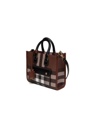 Burberry Synthetic Top Handle Bag - Brown