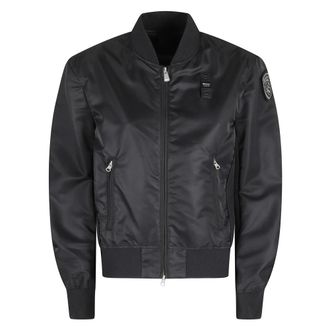 Blauer Femme, Vestes, Noir, Taille: 40 FR Bomber Vestes