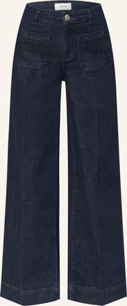 OPUS Wide Leg Jeans Miva blau
