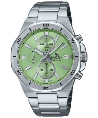 Casio Edifice Herrenuhr Silber EFV-640D-3AVUEF