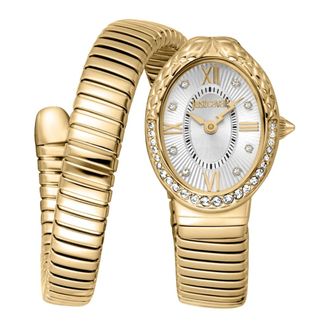 Just Cavalli Femme, Accessoires, Jaune, Taille: ONE Size Signature Snake Fiore
