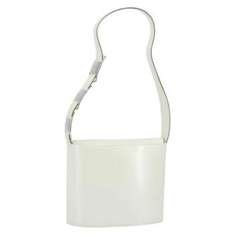 Ferragamo Pre-owned Leder Bucket Bag - - Pre-owned - Damen - Wei&szlig; - ONE SIZE