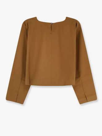 SOEUR Womens Cotton Shirt Armand Brown