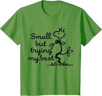 Peanuts Erdn&uuml;sse - Woodstock Small But Try My Best T-Shirt
