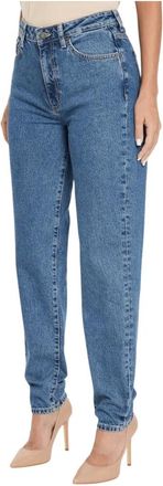 Guess Femme, Jeans, Bleu, Taille: W29 G06 Mom Jeans