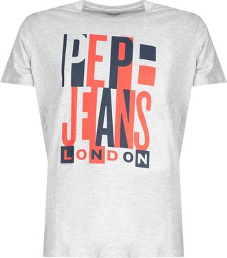 Pepe Jeans London T-Shirt - - Tops - Herren - Grau - S