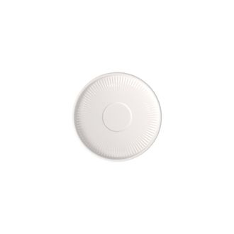 Villeroy & Boch Afina Espresso-Untertasse Weiß, Spülmaschinenfest, Mikrowellensicher, Geschirr, Espresso Untersetzer, Untertasse Keramik, Premium Porzellan