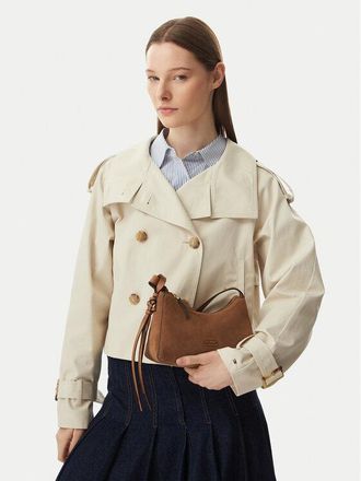 Tommy Hilfiger Handtasche Th Statement Mini Should Bag Sue AW0AW18823 Braun