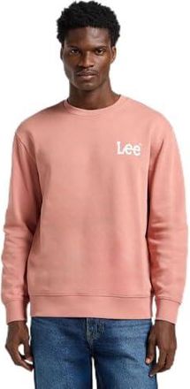 Lee Sweat-Shirt Wobbly SWS pour Homme, S&eacute;pia, M