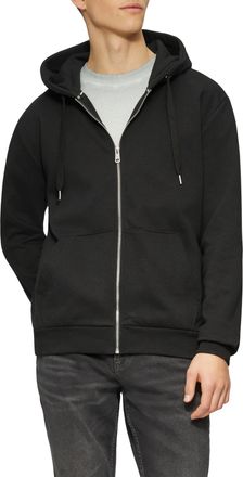 QS by s.Oliver Basic-Sweatjacke mit Kapuze