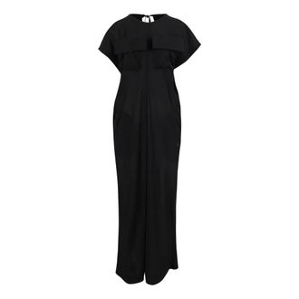 Yohji Yamamoto Femme, Combinaisons et Ensembles, Noir, Taille: 40 FR Combinaison &agrave; Manches Amples