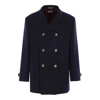 Brunello Cucinelli Brunello Cucinelli Coats - - Coats - Herren - Blau - L