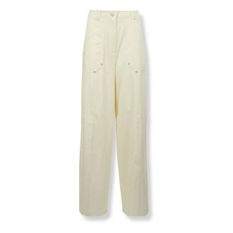 Max Mara Damen, Hosen, Weiß, SGröße