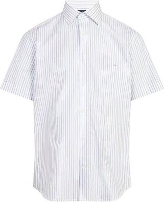 Eden Park Chemise manches courtes &agrave; rayures en coton