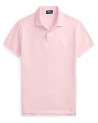 Ralph Lauren Piqu&eacute;-Poloshirt mit Logo-Stickerei, Custom Slim Fit in