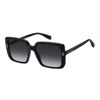 Marc Jacobs Quadratische Sonnenbrille mit goldenen Details - - Accessories - Damen - Schwarzk - 54 MM