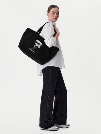 Karl Lagerfeld Handtasche KARL LAGERFELD A2W50027 Schwarz