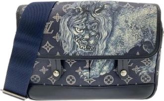 Louis Vuitton Pre-owned Sacoche bandouli&egrave;re Monogram Savannah - Femme - Pre-owned - Bleu - Taille: ONE Size