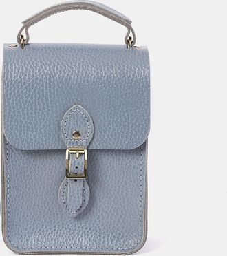 The Cambridge Satchel Company The Mini Binocular Bag - French Grey Celtic Grain