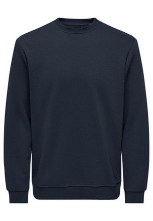 Only & Sons Sweatshirt Connor (1-tlg) Sweatshirt - Baumwolle - Atmungsaktiv - Weiche, geb&uuml;rstete Innenseite