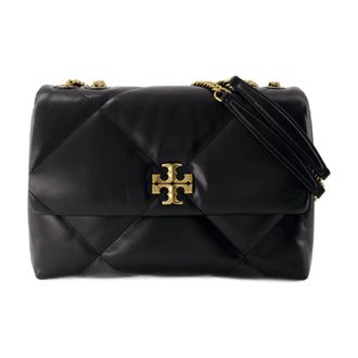 Tory Burch Womens Kira Shoulder Bag Black Cowhide